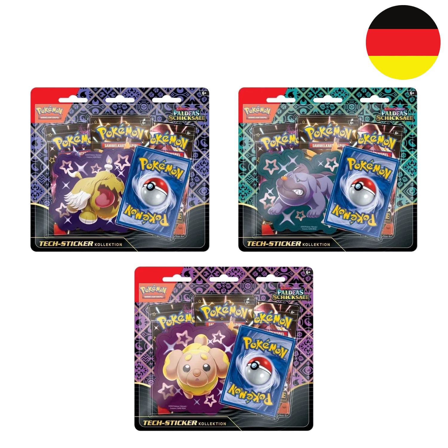 Pokémon Blister - Paldea's Fates Sticker (KP4.5) at Yonko